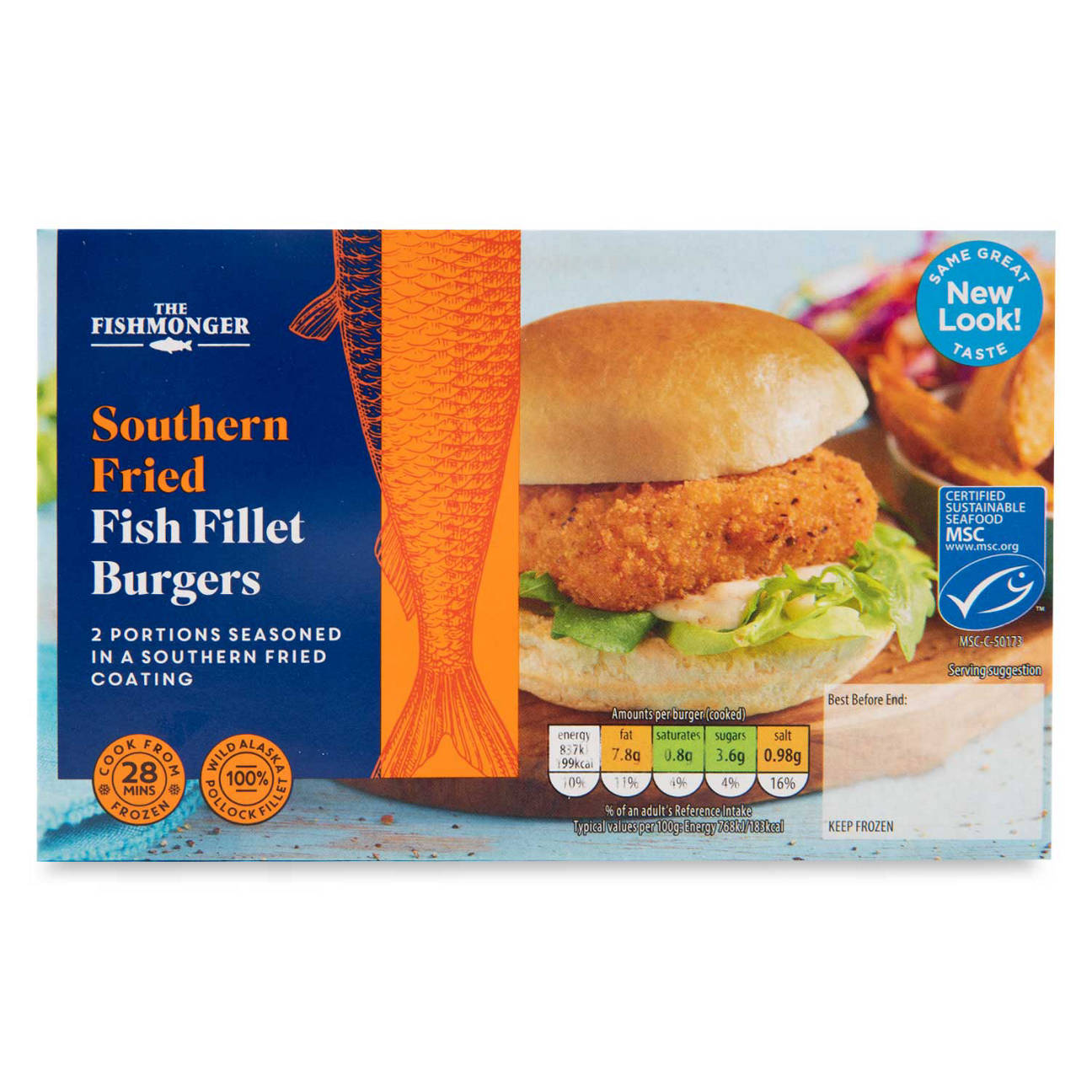 Southern Fried Fish Burgers | ALDI UK